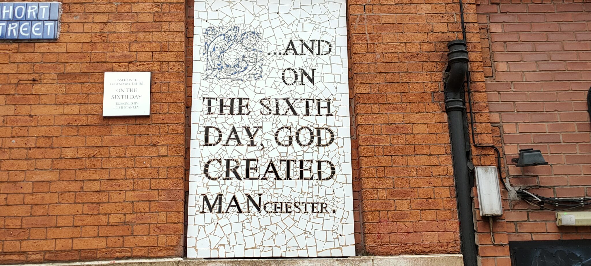 On the sixth day god created Manchester Mosaic - Official website of ...